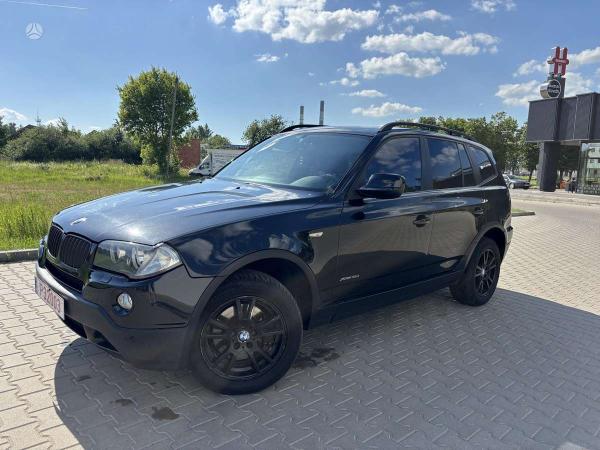 Black BMW X3 2010 in Kaunas, with an engine capacity of 2.00 L and mileage of 280 thousand km for 4450 €, photo 3 on AUTOMOTO.COM.LV