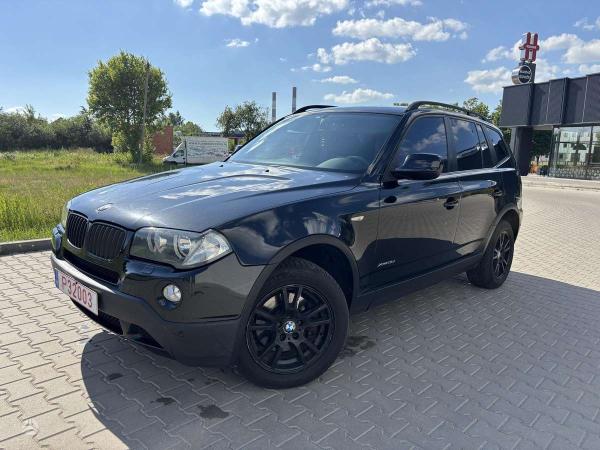 Black BMW X3 2010 in Kaunas, with an engine capacity of 2.00 L and mileage of 280 thousand km for 4450 €, photo 4 on AUTOMOTO.COM.LV