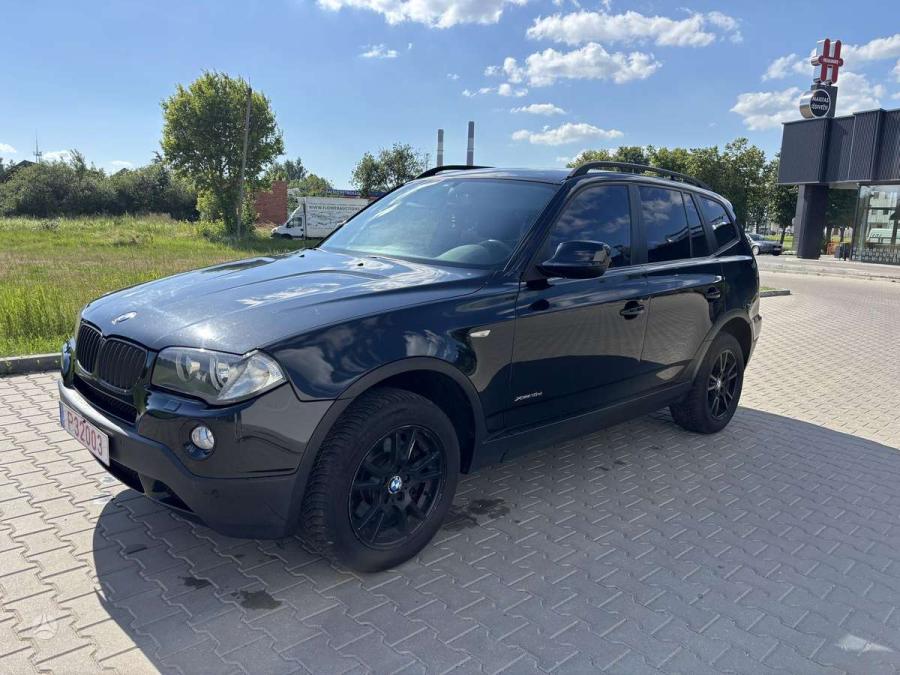 Melns BMW X3 2010 Kauņa, ar dzinēja tilpumu 2.00 L un nobraukumu 280 tūkst. km par 4450 €, foto 6 vietnē AUTOMOTO.COM.LV