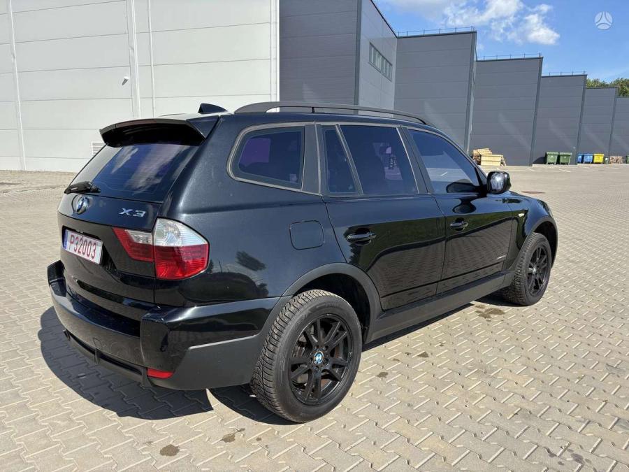 Melns BMW X3 2010 Kauņa, ar dzinēja tilpumu 2.00 L un nobraukumu 280 tūkst. km par 4450 €, foto 10 vietnē AUTOMOTO.COM.LV