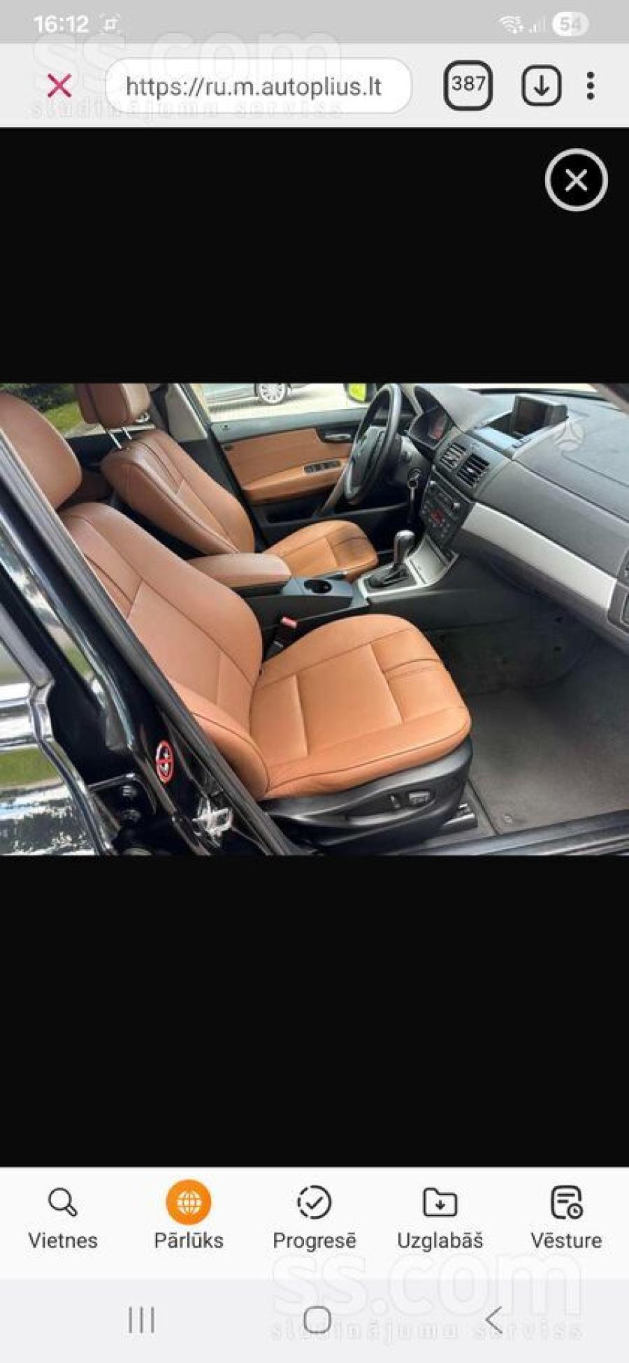Melns BMW X3 2010 Rīga, ar dzinēja tilpumu 3.00 L un nobraukumu 273 tūkst. km par 6900 €, foto 11 vietnē AUTOMOTO.COM.LV