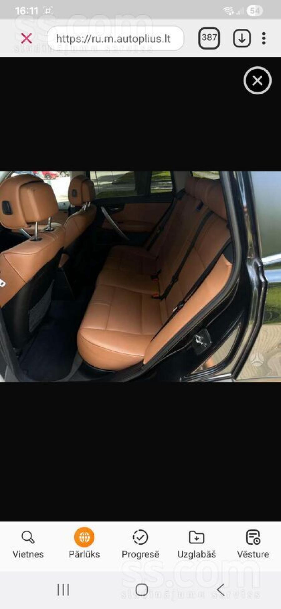 Melns BMW X3 2010 Rīga, ar dzinēja tilpumu 3.00 L un nobraukumu 273 tūkst. km par 6900 €, foto 13 vietnē AUTOMOTO.COM.LV