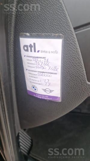 Melns BMW X3 2010 Rīga, ar dzinēja tilpumu 3.00 L un nobraukumu 273 tūkst. km par 6900 €, foto 19 vietnē AUTOMOTO.COM.LV