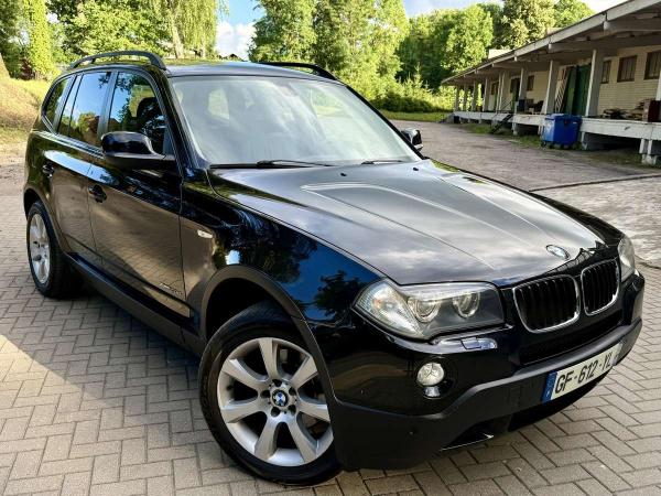 Black BMW X3 2010 in Prienai, with an engine capacity of 2.00 L and mileage of 285 thousand km for 5150 €, photo 2 on AUTOMOTO.COM.LV