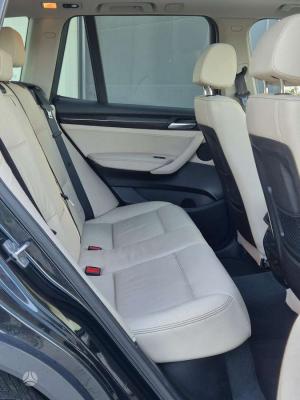 Black BMW X3 2010 in Vilnius, with an engine capacity of 2.00 L and mileage of 298 thousand km for 8850 €, photo 13 on AUTOMOTO.COM.LV