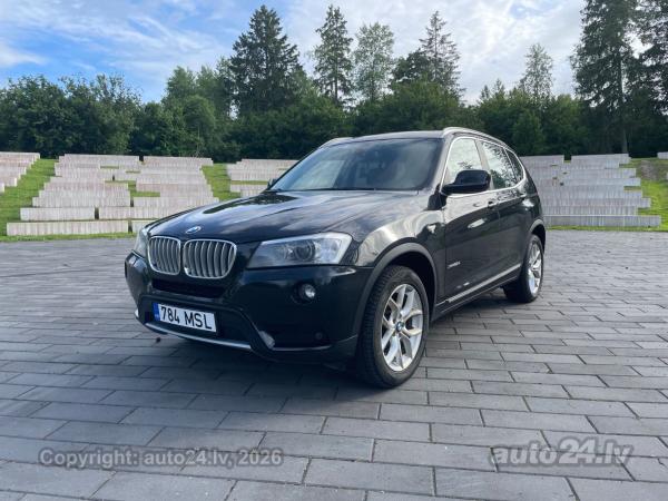 Melns BMW X3 2010 Rapla, ar dzinēja tilpumu 2.00 L un nobraukumu 317 tūkst. km par 8200 €, foto 1 vietnē AUTOMOTO.COM.LV