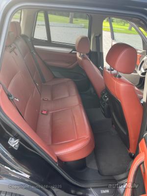 Black BMW X3 2010 in Rapla, with an engine capacity of 2.00 L and mileage of 317 thousand km for 8200 €, photo 13 on AUTOMOTO.COM.LV