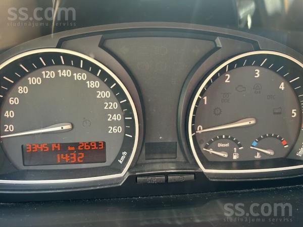 Black BMW X3 2010 in Riga, with an engine capacity of 3.00 L and mileage of 335 thousand km for 7800 €, photo 9 on AUTOMOTO.COM.LV