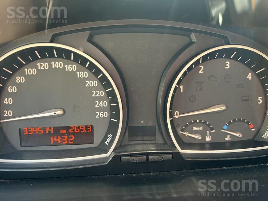 Melns BMW X3 2010 Rīga, ar dzinēja tilpumu 3.00 L un nobraukumu 335 tūkst. km par 7800 €, foto 10 vietnē AUTOMOTO.COM.LV