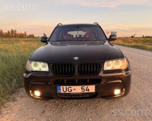 Черный БМВ Х3 2010 в Елгава, объемом двигателя 3.00 л и пробегом 350 тыс. км за 6490 €, фото  на AUTOMOTO.COM.LV