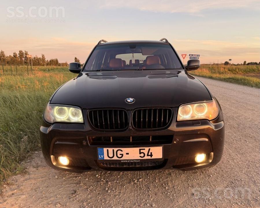 Черный БМВ Х3 2010 в Елгава, объемом двигателя 3.00 л и пробегом 350 тыс. км за 6490 €, фото 2 на AUTOMOTO.COM.LV