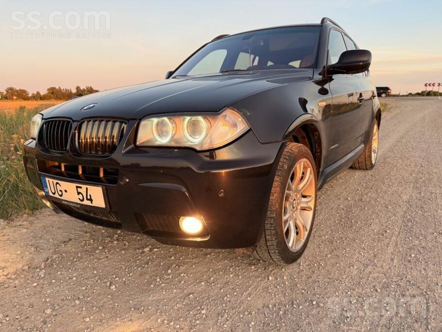 Черный БМВ Х3 2010 в Елгава, объемом двигателя 3.00 л и пробегом 350 тыс. км за 6490 €, фото 3 на AUTOMOTO.COM.LV