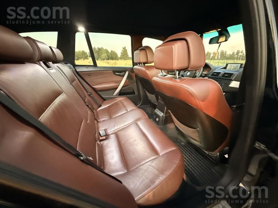 Черный БМВ Х3 2010 в Елгава, объемом двигателя 3.00 л и пробегом 350 тыс. км за 6490 €, фото 10 на AUTOMOTO.COM.LV