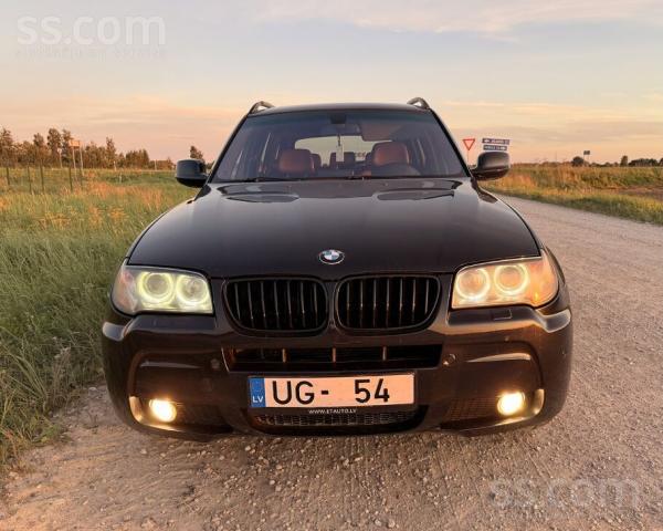 Melns BMW X3 2010 Jelgava, ar dzinēja tilpumu 3.00 L un nobraukumu 350 tūkst. km par 6490 €, foto 1 vietnē AUTOMOTO.COM.LV