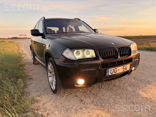 Melns BMW X3 2010 Jelgava, ar dzinēja tilpumu 3.00 L un nobraukumu 350 tūkst. km par 6490 €, foto 3 vietnē AUTOMOTO.COM.LV