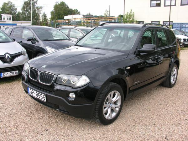 Black BMW X3 2010 in Riga, with an engine capacity of 2.00 L and mileage of 0 thousand km for 6550 €, photo 1 on AUTOMOTO.COM.LV