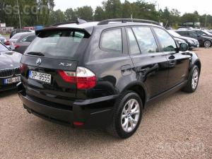 Black BMW X3 2010 in Riga, with an engine capacity of 2.00 L and mileage of 0 thousand km for 6550 €, photo 4 on AUTOMOTO.COM.LV