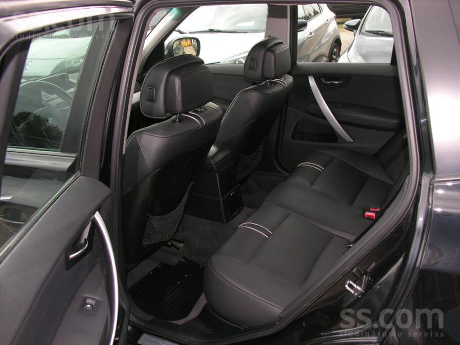 Black BMW X3 2010 in Riga, with an engine capacity of 2.00 L and mileage of 0 thousand km for 6550 €, photo 9 on AUTOMOTO.COM.LV