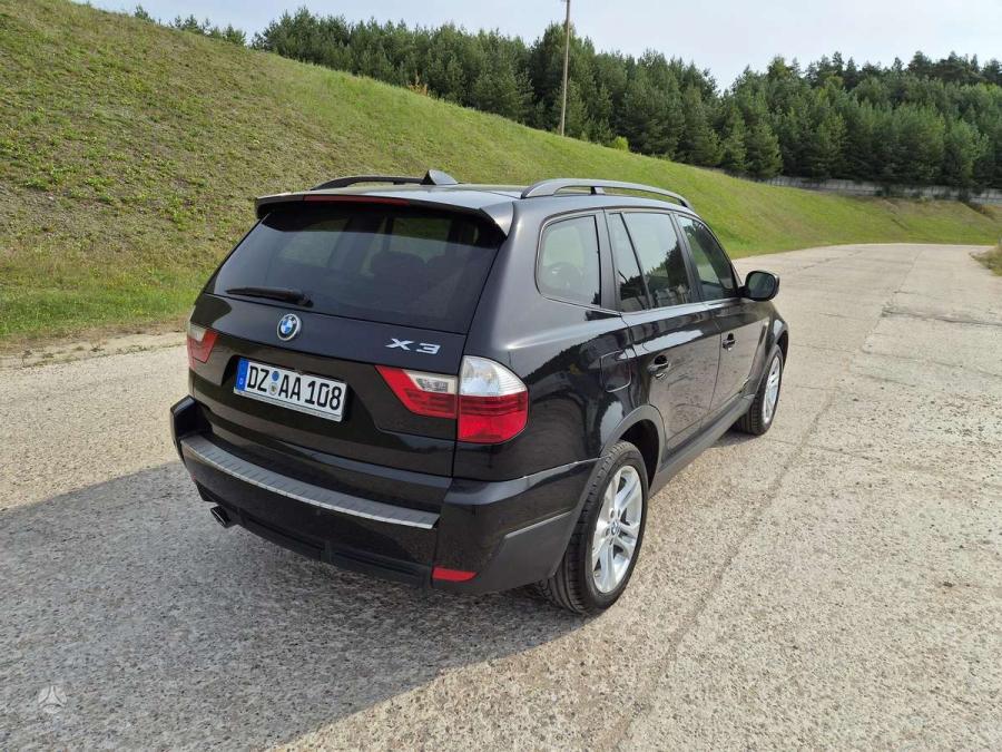Melns BMW X3 2010 Viļņa, ar dzinēja tilpumu 2.00 L un nobraukumu 278 tūkst. km par 5900 €, foto 5 vietnē AUTOMOTO.COM.LV