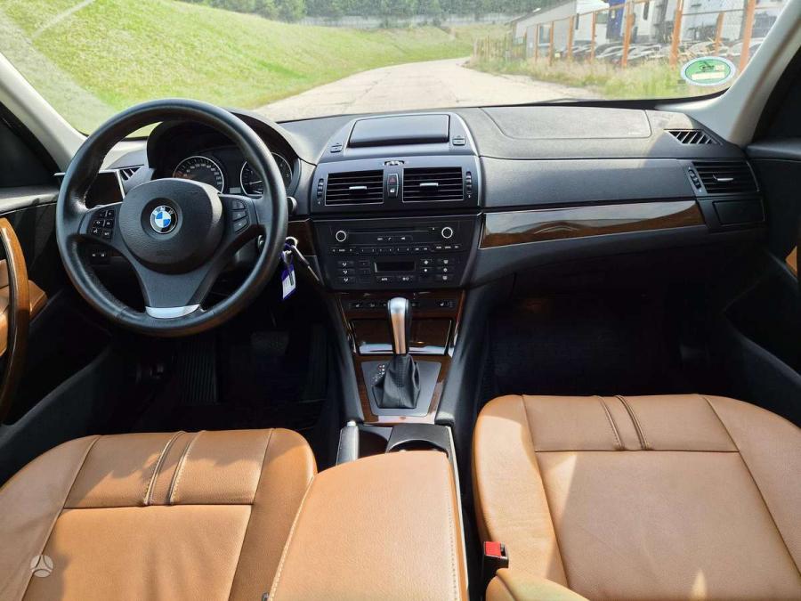 Melns BMW X3 2010 Viļņa, ar dzinēja tilpumu 2.00 L un nobraukumu 278 tūkst. km par 5900 €, foto 10 vietnē AUTOMOTO.COM.LV
