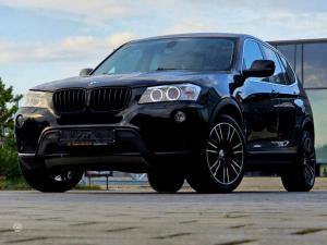 Black BMW X3 2010 in Siauliai, with an engine capacity of 2.00 L and mileage of 296 thousand km for 8300 €, photo 5 on AUTOMOTO.COM.LV