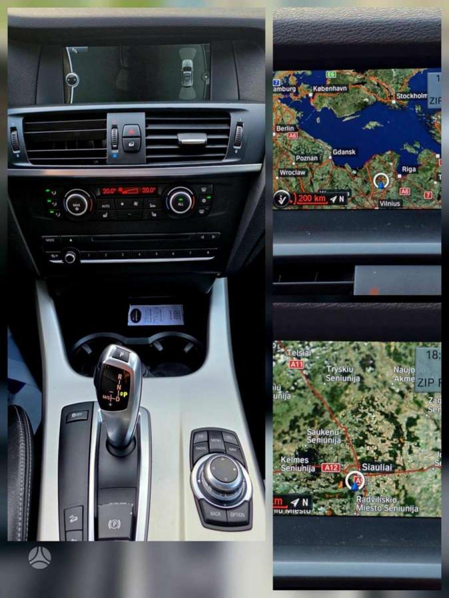 Black BMW X3 2010 in Siauliai, with an engine capacity of 2.00 L and mileage of 296 thousand km for 8300 €, photo 19 on AUTOMOTO.COM.LV