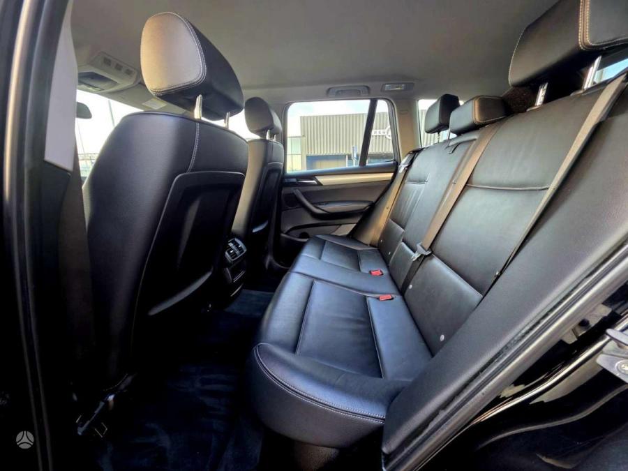 Black BMW X3 2010 in Siauliai, with an engine capacity of 2.00 L and mileage of 296 thousand km for 8300 €, photo 20 on AUTOMOTO.COM.LV