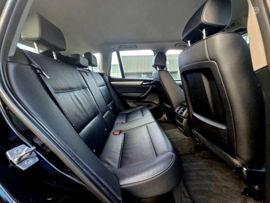Black BMW X3 2010 in Siauliai, with an engine capacity of 2.00 L and mileage of 296 thousand km for 8300 €, photo 22 on AUTOMOTO.COM.LV