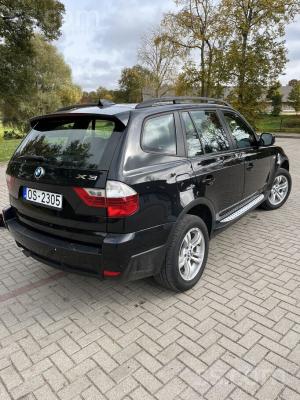 Melns BMW X3 2010 Valmiera, ar dzinēja tilpumu 2.00 L un nobraukumu 240 tūkst. km par 6600 €, foto 3 vietnē AUTOMOTO.COM.LV
