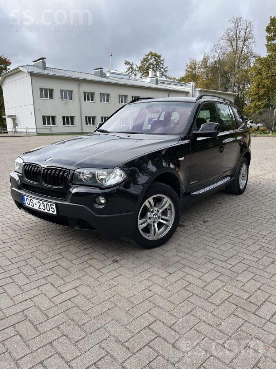 Melns BMW X3 2010 Valmiera, ar dzinēja tilpumu 2.00 L un nobraukumu 240 tūkst. km par 6600 €, foto 6 vietnē AUTOMOTO.COM.LV