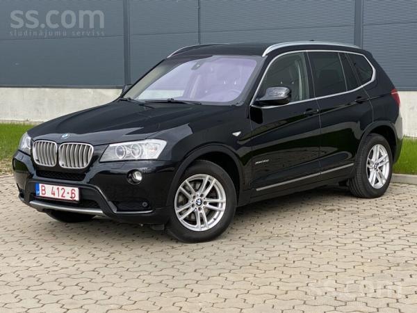 Melns BMW X3 2011 Rīga, ar dzinēja tilpumu 3.00 L un nobraukumu 240 tūkst. km par 52900 €, foto 1 vietnē AUTOMOTO.COM.LV