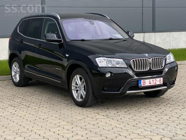 Melns BMW X3 2011 Rīga, ar dzinēja tilpumu 3.00 L un nobraukumu 240 tūkst. km par 52900 €, foto 4 vietnē AUTOMOTO.COM.LV