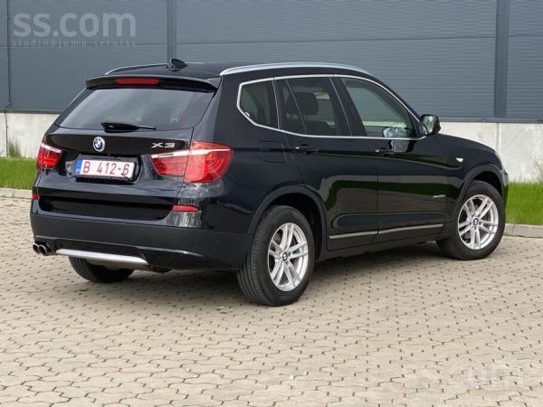Melns BMW X3 2011 Rīga, ar dzinēja tilpumu 3.00 L un nobraukumu 240 tūkst. km par 52900 €, foto 6 vietnē AUTOMOTO.COM.LV