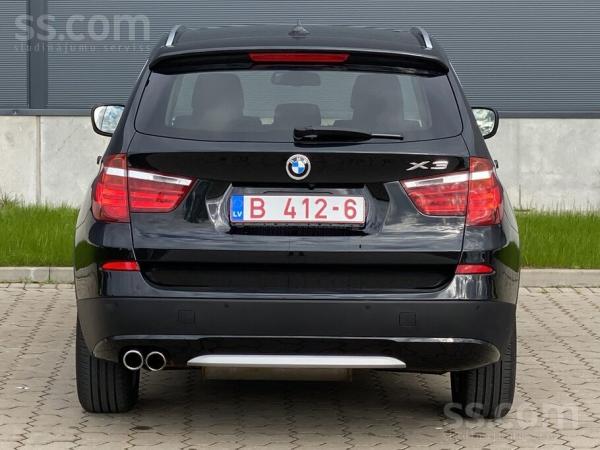 Melns BMW X3 2011 Rīga, ar dzinēja tilpumu 3.00 L un nobraukumu 240 tūkst. km par 52900 €, foto 7 vietnē AUTOMOTO.COM.LV