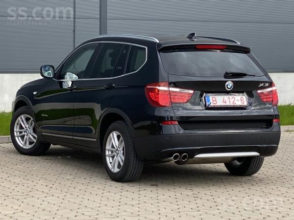 Melns BMW X3 2011 Rīga, ar dzinēja tilpumu 3.00 L un nobraukumu 240 tūkst. km par 52900 €, foto 8 vietnē AUTOMOTO.COM.LV