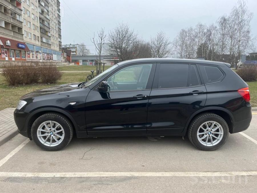 Melns BMW X3 2011 Jelgava, ar dzinēja tilpumu 2.00 L un nobraukumu 225 tūkst. km par 7800 €, foto 6 vietnē AUTOMOTO.COM.LV