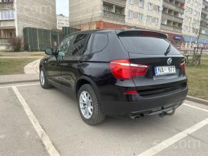 Melns BMW X3 2011 Jelgava, ar dzinēja tilpumu 2.00 L un nobraukumu 225 tūkst. km par 7800 €, foto 8 vietnē AUTOMOTO.COM.LV