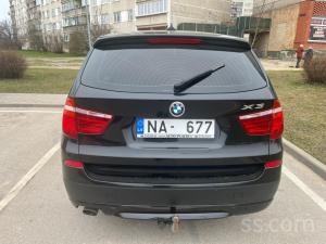 Melns BMW X3 2011 Jelgava, ar dzinēja tilpumu 2.00 L un nobraukumu 225 tūkst. km par 7800 €, foto 9 vietnē AUTOMOTO.COM.LV