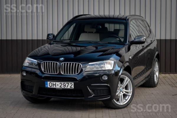 Black BMW X3 2011 in Talsi, with an engine capacity of 3.00 L and mileage of 287 thousand km for 12990 €, photo 3 on AUTOMOTO.COM.LV