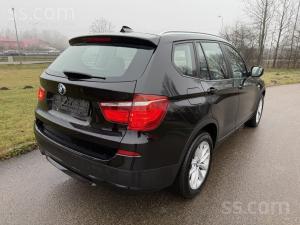 Black BMW X3 2011 in Riga, with an engine capacity of 3.00 L and mileage of 249 thousand km for 7990 €, photo 8 on AUTOMOTO.COM.LV