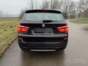 Black BMW X3 2011 in Riga, with an engine capacity of 3.00 L and mileage of 249 thousand km for 7990 €, photo 9 on AUTOMOTO.COM.LV