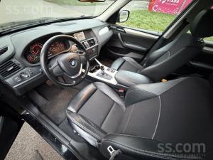 Black BMW X3 2011 in Riga, with an engine capacity of 3.00 L and mileage of 249 thousand km for 7990 €, photo 12 on AUTOMOTO.COM.LV
