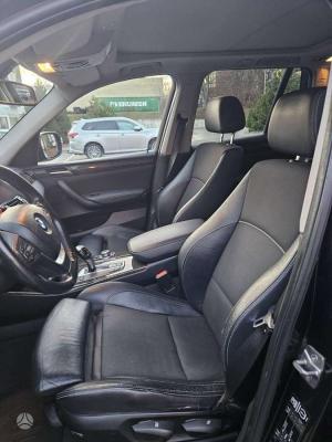 Black BMW X3 2011 in Vilnius, with an engine capacity of 2.00 L and mileage of 339 thousand km for 7100 €, photo 10 on AUTOMOTO.COM.LV