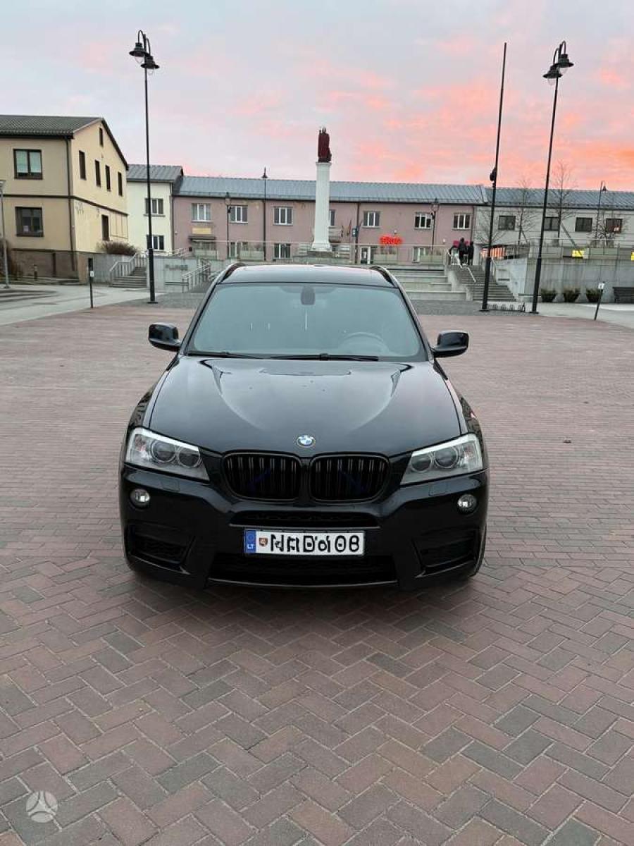 Melns BMW X3 2011 Plungė, ar dzinēja tilpumu 2.99 L un nobraukumu 242 tūkst. km par 12300 €, foto 2 vietnē AUTOMOTO.COM.LV