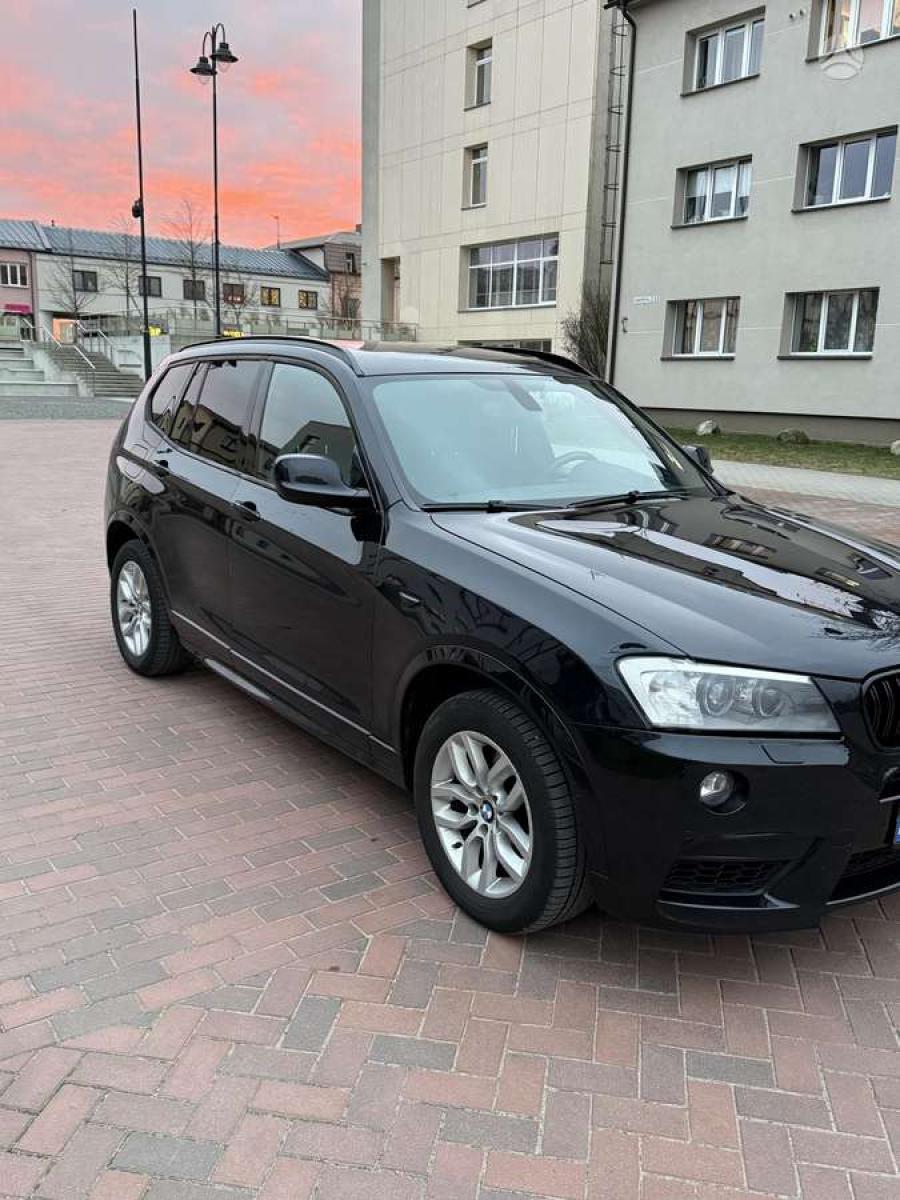 Melns BMW X3 2011 Plungė, ar dzinēja tilpumu 2.99 L un nobraukumu 242 tūkst. km par 12300 €, foto 4 vietnē AUTOMOTO.COM.LV