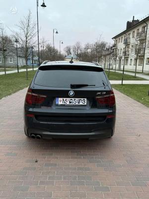 Melns BMW X3 2011 Plungė, ar dzinēja tilpumu 2.99 L un nobraukumu 242 tūkst. km par 12300 €, foto 8 vietnē AUTOMOTO.COM.LV