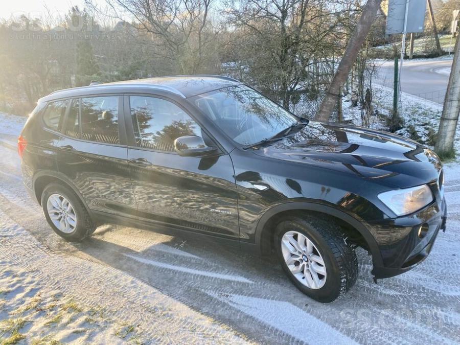 Melns BMW X3 2011 Rēzekne, ar dzinēja tilpumu 2.00 L un nobraukumu 261 tūkst. km par 8950 €, foto 6 vietnē AUTOMOTO.COM.LV
