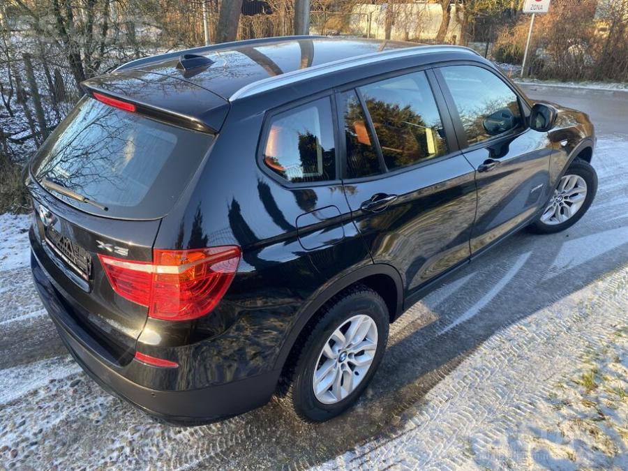 Melns BMW X3 2011 Rēzekne, ar dzinēja tilpumu 2.00 L un nobraukumu 261 tūkst. km par 8950 €, foto 7 vietnē AUTOMOTO.COM.LV