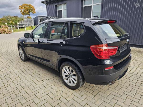 Black BMW X3 2011 in Sirvintos, with an engine capacity of 2.99 L and mileage of 189 thousand km for 8700 €, photo 6 on AUTOMOTO.COM.LV