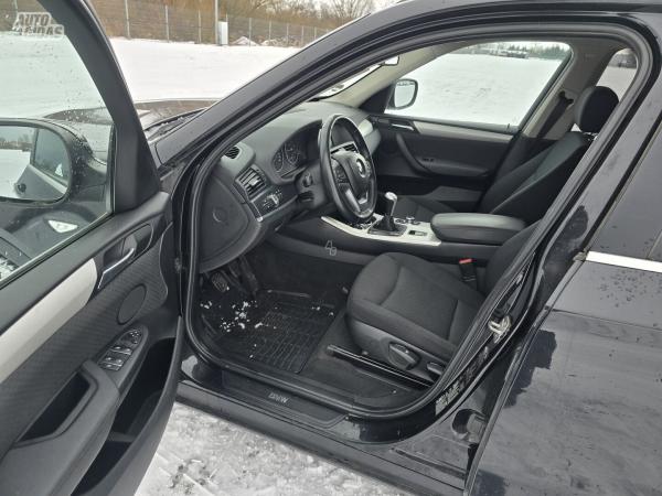 Melns BMW X3 2011 Marijampole, ar dzinēja tilpumu 2.00 L un nobraukumu 268 tūkst. km par 6850 €, foto 6 vietnē AUTOMOTO.COM.LV